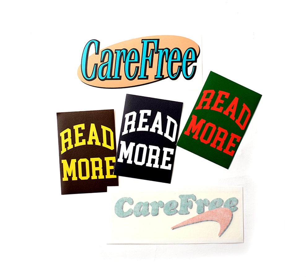 Carefree Sticker Pack – carefreeworldwide